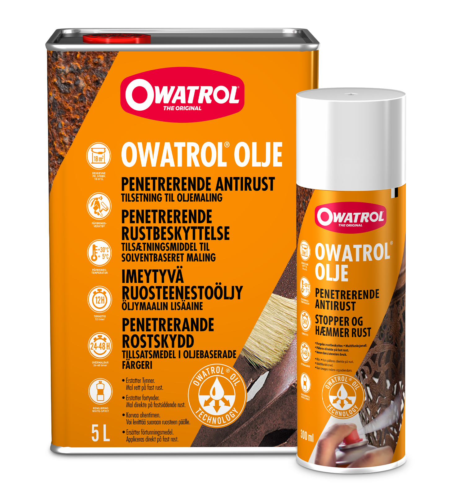 Oawtrol® Olja – Skyddande oljor till olika ytor – Owatrol® Sverige